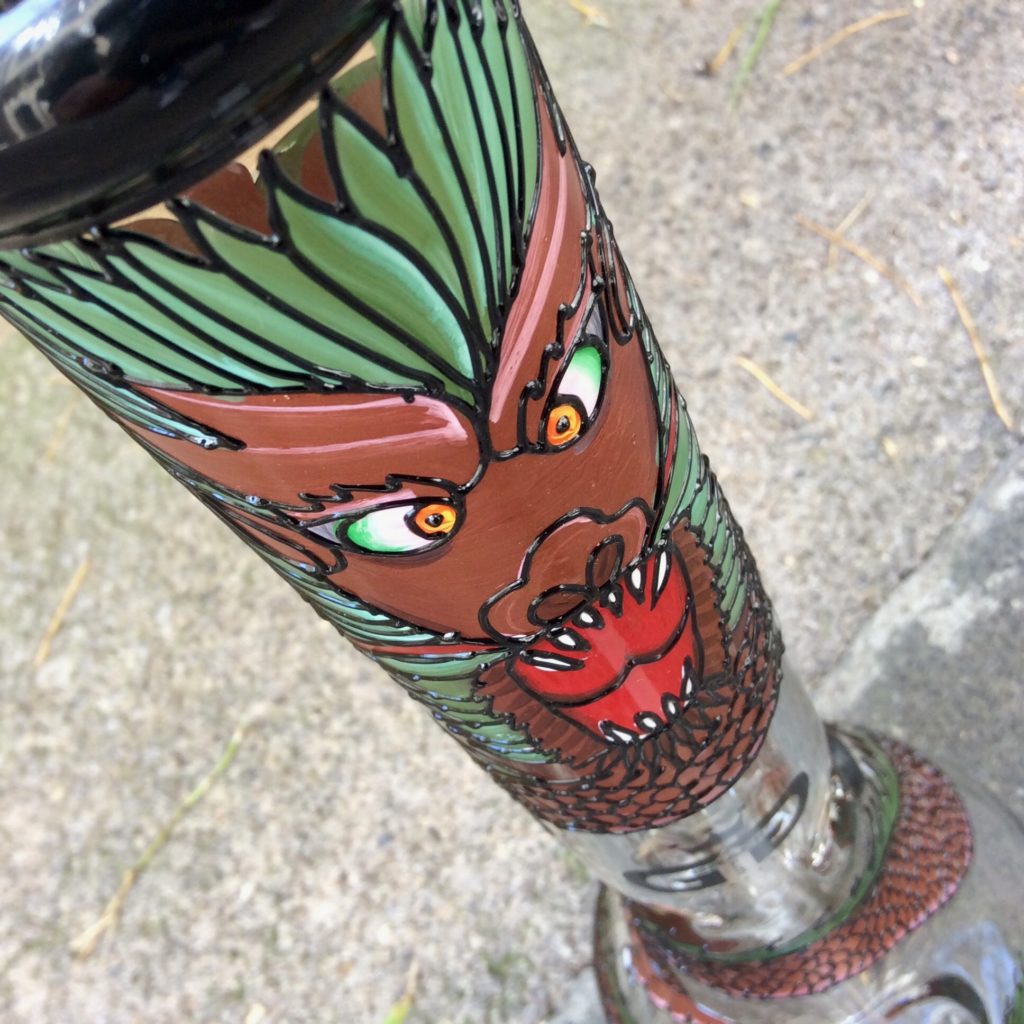 Gros bong Dragon Grace Glass – Natural Mystic